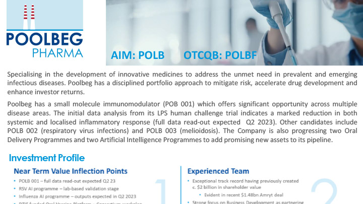 Investor Relations | Investors | Poolbeg Pharma